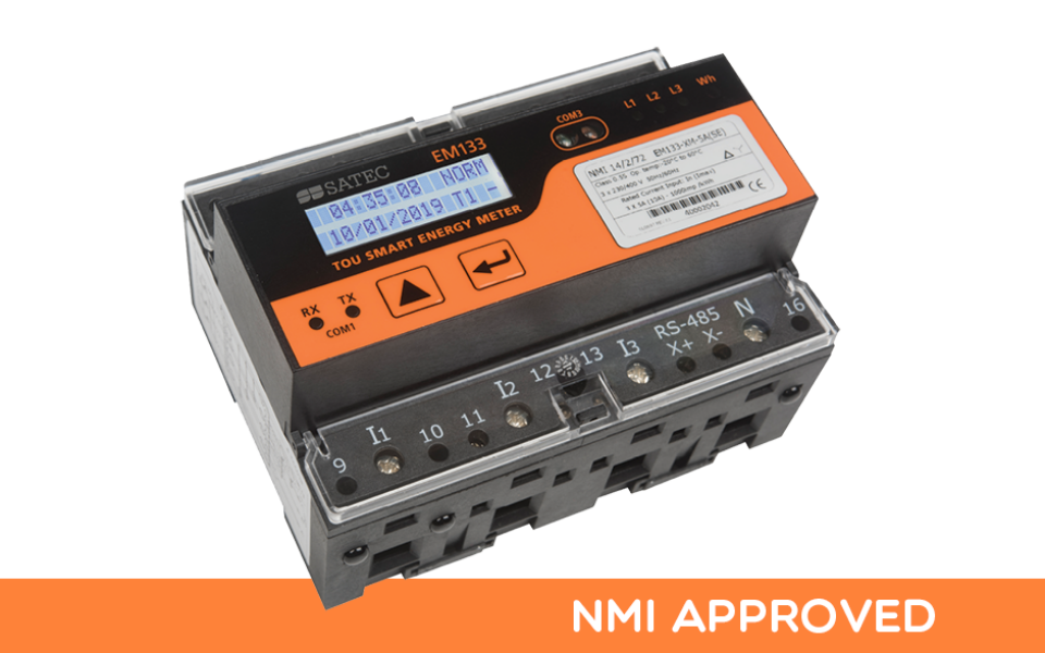 NMI Approved Electricity Meters | SATEC (Australia) Pty Ltd